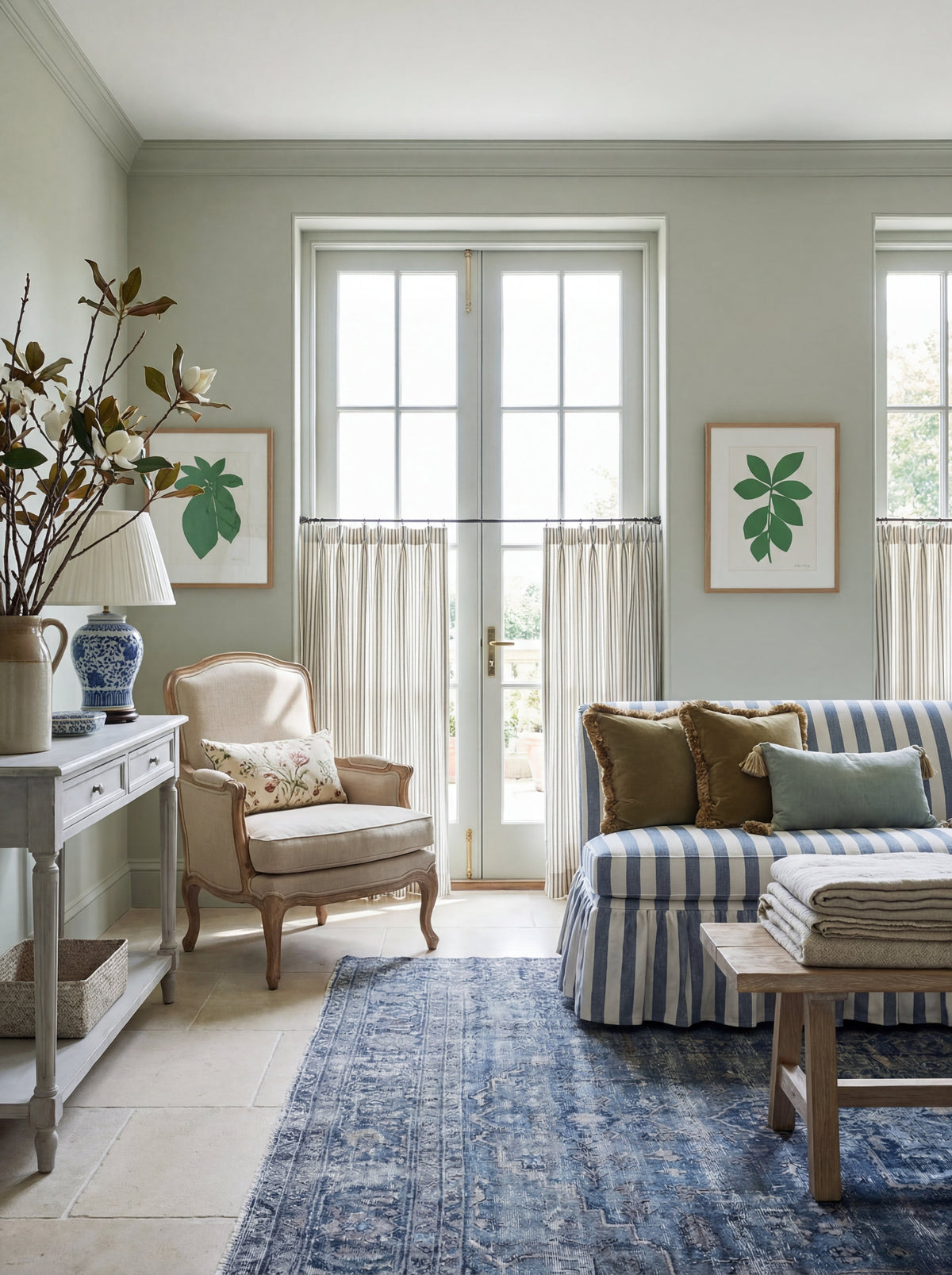 How to Mix Patterns With a Striped Sofa | Striped Sofa Co.